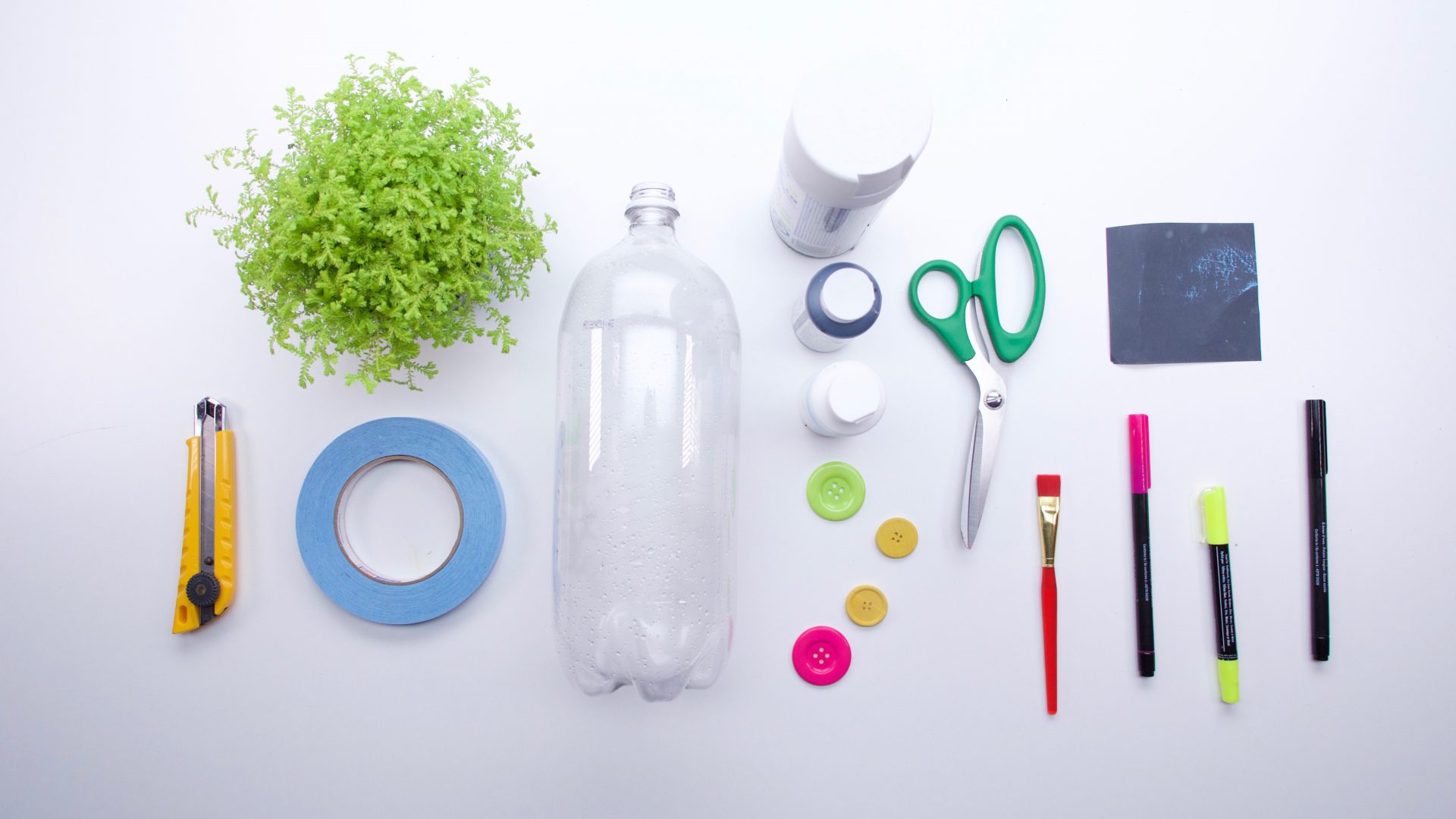 How to Make Super Simple Plastic Bottle Planters – Your Connection to ...