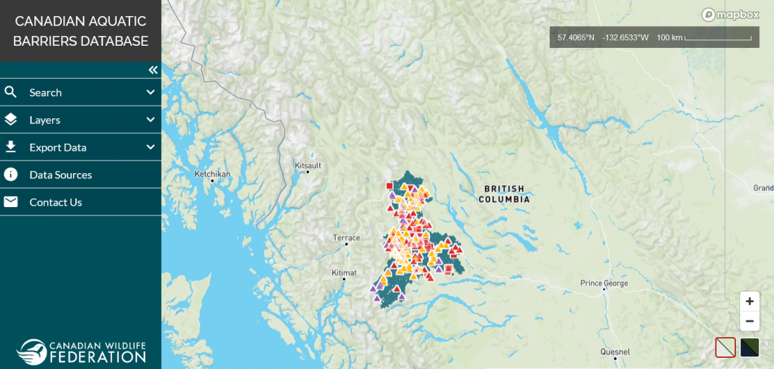 The Aquatic Barriers Interactive Web Tool Launches, Now Including ...